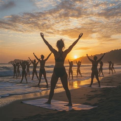 Free Sunrise Beach Yoga Image Sunrise Yoga Beach Download At