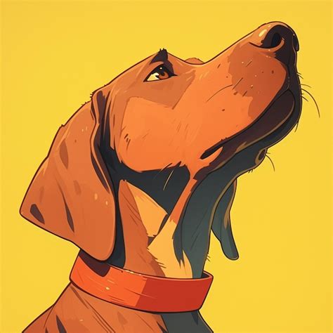 Premium Vector Plott Hound Tracking A Scent