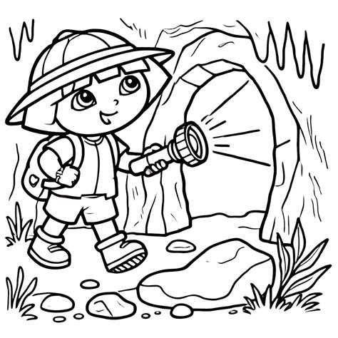 37 Coloriage Dora Gratuit Apprends Et Tamuse Avec Dora