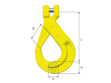 Clevis Safety Hook Gbk 13 10 Chain Ø 13mm