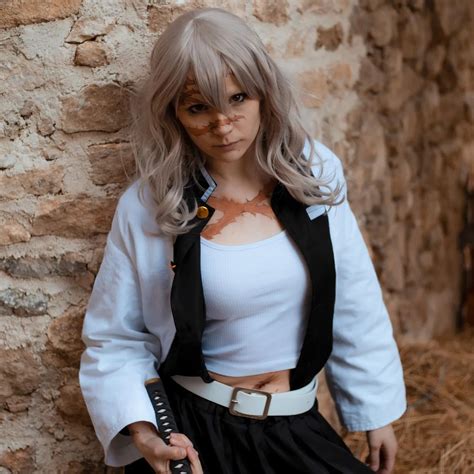 [self] My Sanemi Shinazugawa From Demon Slayer Cosplay R Cosplaygirls