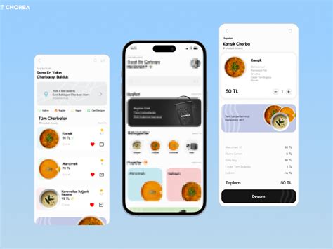 food delivery mobile app chorba figma community