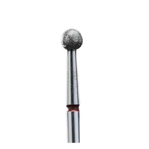 Fa01r035 Diamond Nail Drill Bit Ball Red Hb Tools