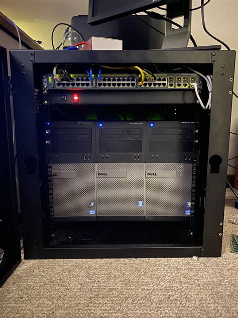 Small Homelab 3 Cluster Proxmox System And Opnsense Router Not In