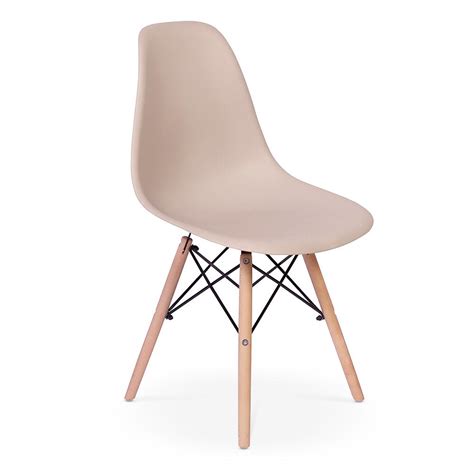 Conjunto Mesa De Jantar Laura 100cm Branca Com 4 Cadeiras Charles Eames