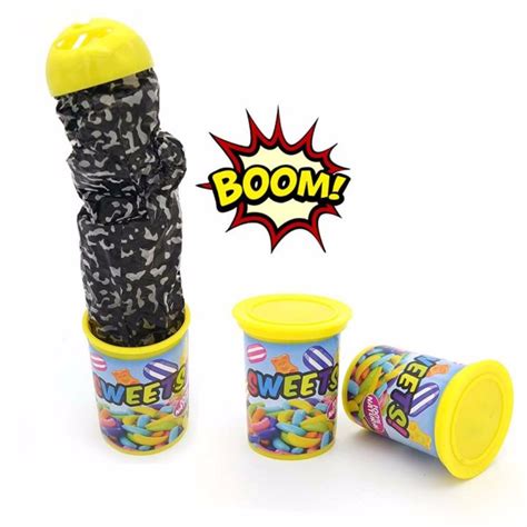 Prank Day T Screaming Halloween Jump Snake Spring Snake Funny Candy