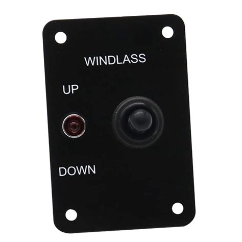 Buy Shiwaki Anchor Windlass Updown Toggle Switch Control Panel Red