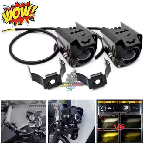 X8 Spotlight Headlight 4bead Led Light Laser Headlight Spotlight