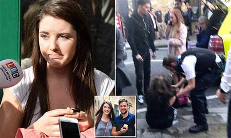 Brisbane Couple Lucy And Fabian Saw London Tube Attack Daily Mail Online