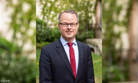 Landeskirchenrat Florian Baier Künftig Für Kirchensteuern Zuständig