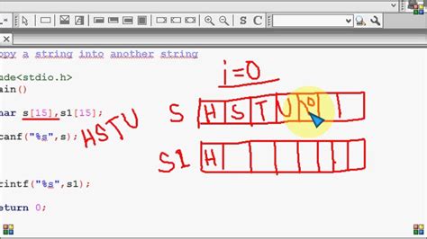 Bangla C Programming Tutorial 59 Copy A String Into Another String Youtube