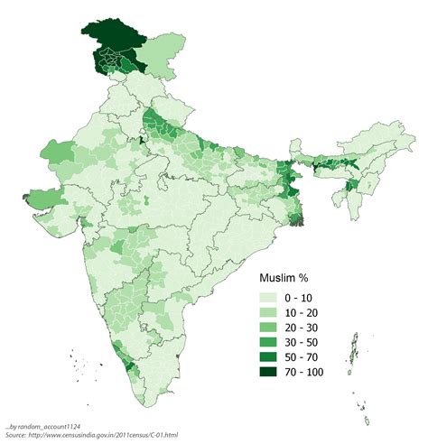 Heat Map Of Muslim Population Density Us Ressloud