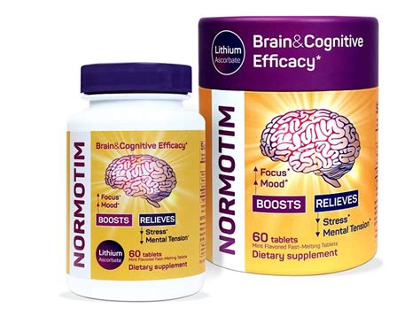 Normotim And Lithium Ascorbate Nurturing Mental Health