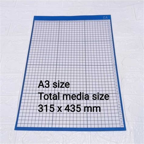 Jual Cutting Mat Tedomise Untuk Mesin Cutting Sticker Plotter Shopee Indonesia