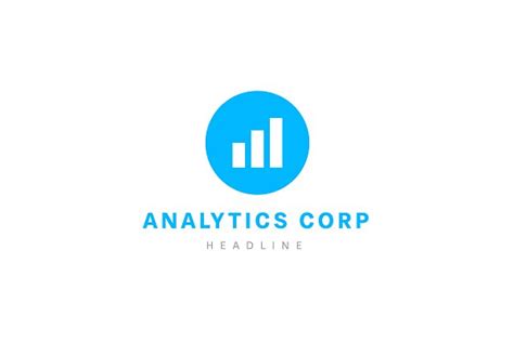 Analytics Corp Logo Template Creative Illustrator Templates