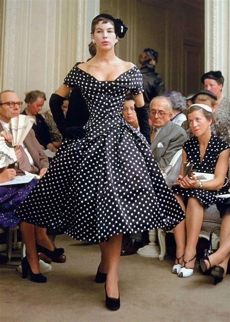 Christian Dior Collection Haute Couture Automne Hiver 1954 55 1950