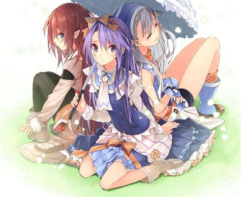 Raven Sofia And Karina Rune Factory Rune Factory Rune Factory 4 Anime