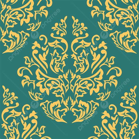 Classical Luxury Damask Pattern For Wallpapers And Textile Vector