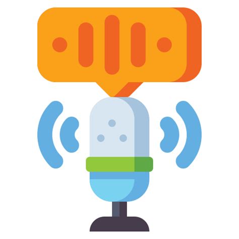 Voice Recognition Flaticons Flat Icon