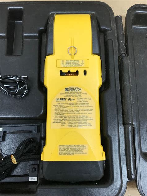 Brady Idpro Plus Wire Marker Printer