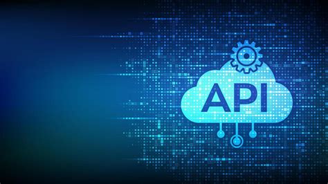 Solicitud Programación Interfaz Icono Hecho Con Binario Código Api