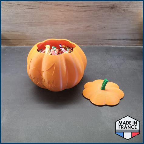 Free Other Stl Download Pumpkin Candy Jarby Gt 3d Makers