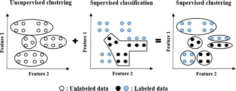 Illustration Of Supervised Clustering Through Supervised And Download Scientific Diagram