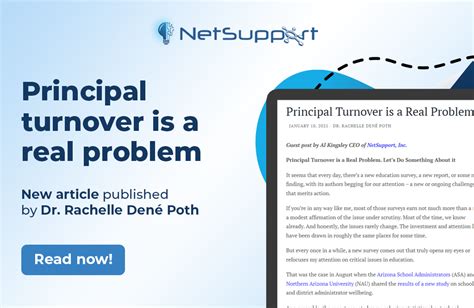 Netsupport Inc Principal Turnover Is A Real Problem Lets Do Something About It