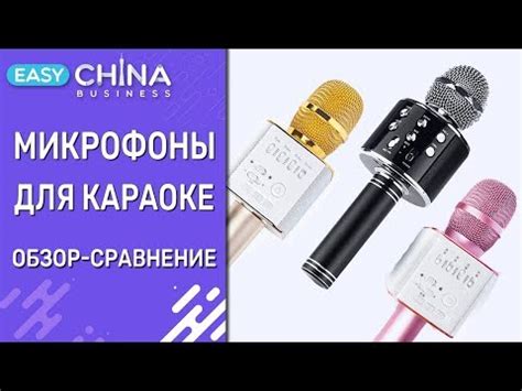 Микрофоны для караоке. Обзор-сравнение - Экран | Видео