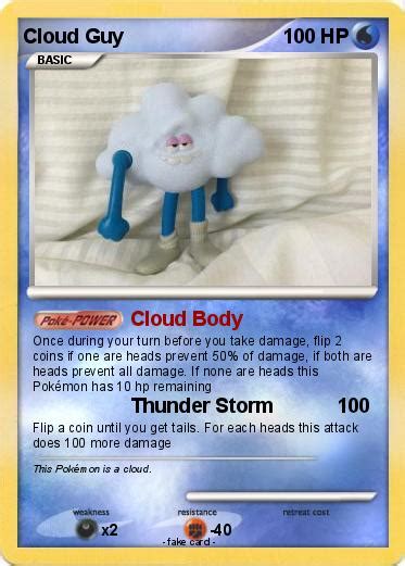 Pokémon Cloud Guy Cloud Body My Pokemon Card