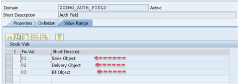 Creating Authorization Object Sapcodes