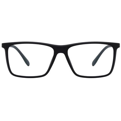 Fondvue Rectangle Glasses Online Black Full Eyeglasses Frames Omotiya