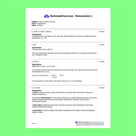 Grade 10 Life Sciences Pack Worksheetcloud
