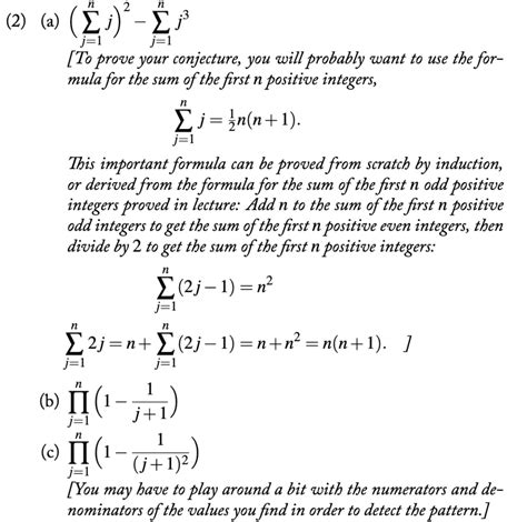 Solved J Nj J Nj To Prove Your Conjecture You Will Chegg