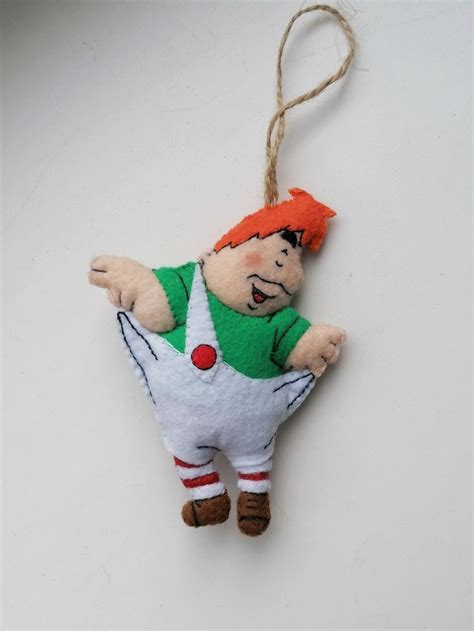 Карлсон из фетра | Christmas ornaments, Dinosaur stuffed animal ...