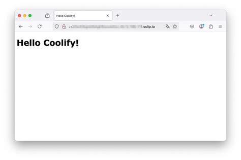simple coolify example with docker compose github dev community