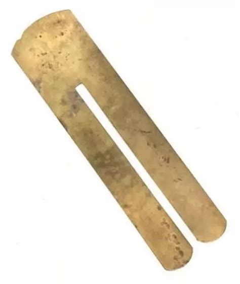 Original Second World War British Army Brass Button Stick In Misc