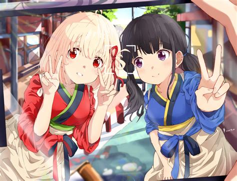 Chisato And Takina Rlycorisrecoil