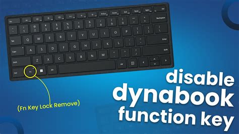 Remove Function Key Lock Youtube