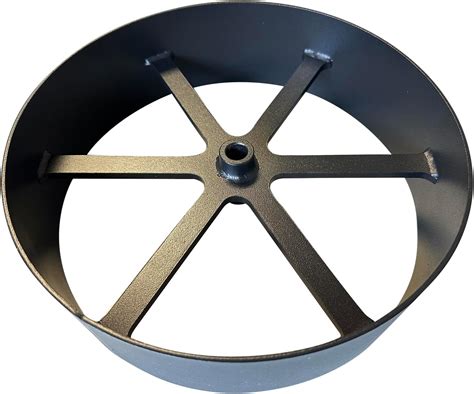 Heavy Duty 10 Carriage Style Steel Smoker Wheel For