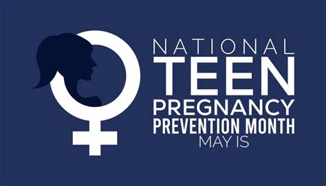 Premium Vector National Teen Pregnancy Prevention Month Observed
