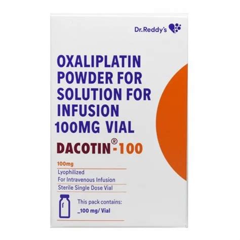 100 Mg Oxaliplatin Powder Solution Infusion At ₹ 3804vial