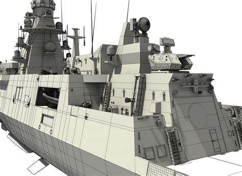 Tcg Istanbul Turkish Istif Class Frigate Model Turbosquid 2193236