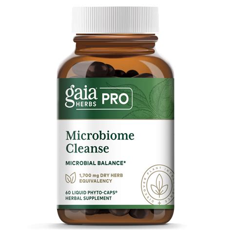 Gaia Professionals Microbiome Cleanse 60 Ct
