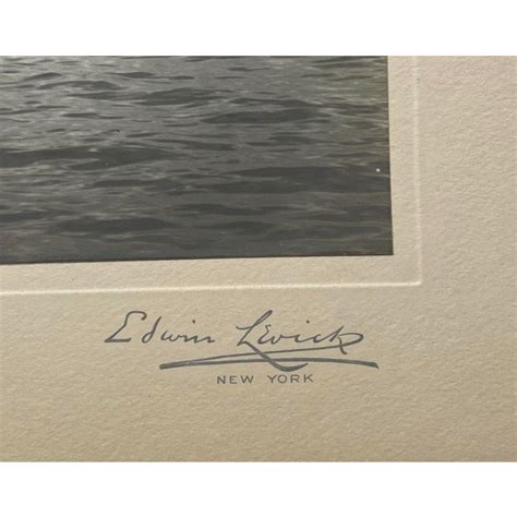 Original Edwin Levick 3 Masted Sailboat At Sunset Gelatin Silver Photograph Chairish