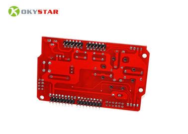 Red Game Joystick Shield V1 A Expansion Arduino Controller Board For Electronic Robotics Project