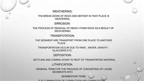 Sedimentary Cycle Pptx
