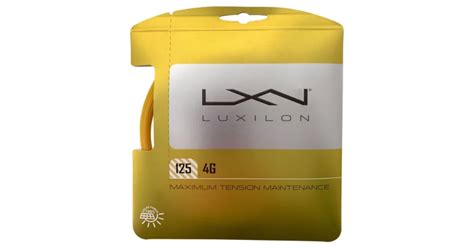 Luxilon 4g Review