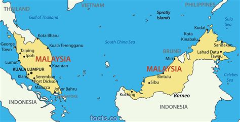 8 Insightful Maps For Malaysia Expatgo