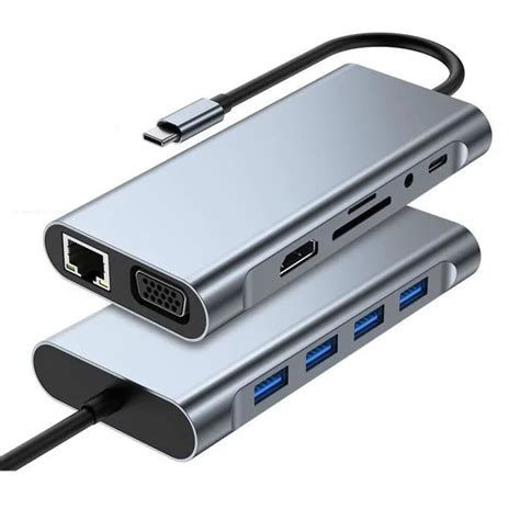 Adaptateur Multiport Usb C 11 En 1 • Mediazone Maroc